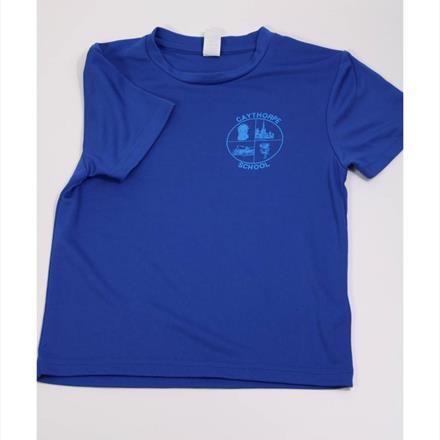 Caythorpe School P.E T Shirt with Logo – Cool Cats Clothing
