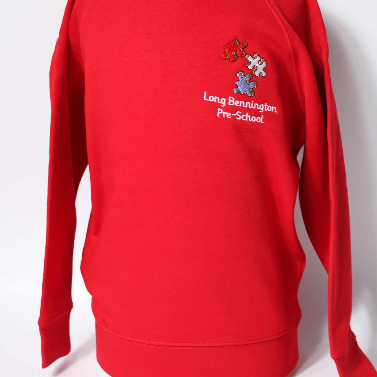 Long Bennington Pre School Sweatshirt - Red or Navy – Cool Cats Clothing