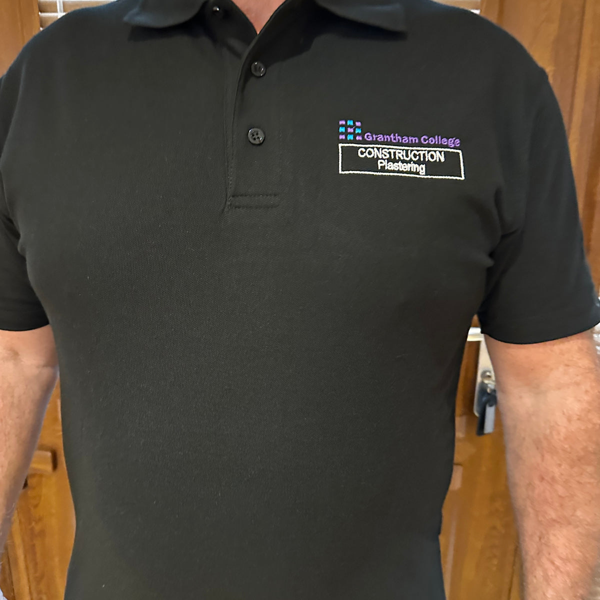Black Polo Shirt for Construction - Plumbing – Cool Cats Clothing